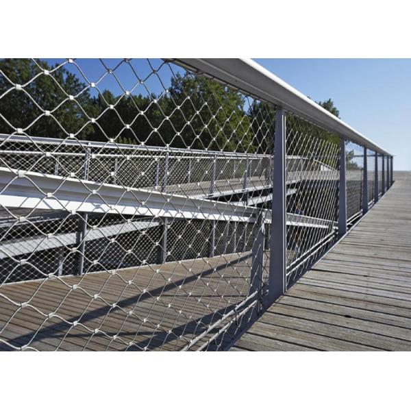 Quality X-tend Decorative Wire Rope Mesh Fence Stainless Steel 2.0mm for sale