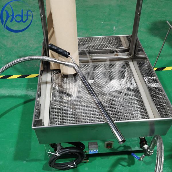 Quality High Efficiency Fryer Oil Filter Edible Oil Filtration Purification Machine for sale