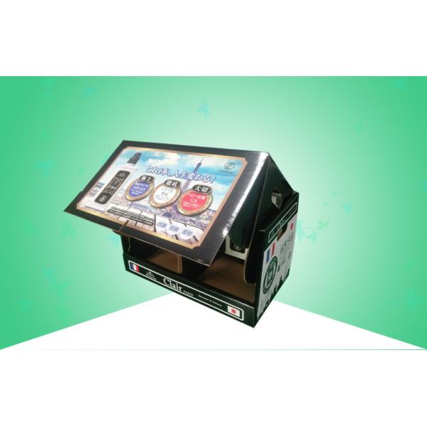 Quality Durable Custom Printed Corrugated Boxes , Wine Paper Box With Glossy Lamination for sale