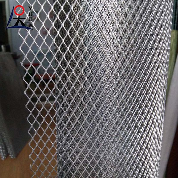 Quality 0.5-2m Width Diamond Expanded Metal Screen Expandable Wire Mesh for sale