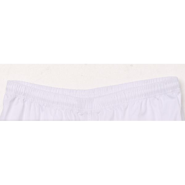 Quality Polyester65% Cotton35% Elastic Waist White Chef Pants for sale