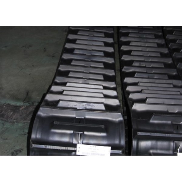 Quality Mini Excavator Agricultural Rubber Tracks 4500mm Overall Length High Performance for sale