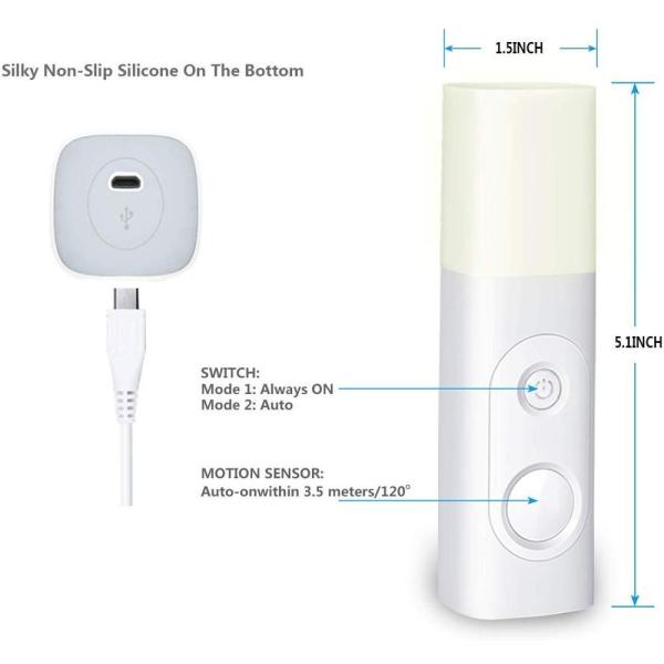 Quality Portable Table 1.8W 9Pcs Led USB Rechargeable Motion Sensor Light for sale