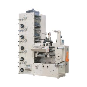 Quality Automatic Label Flexo Printing Machine 5 Colors 380V for sale