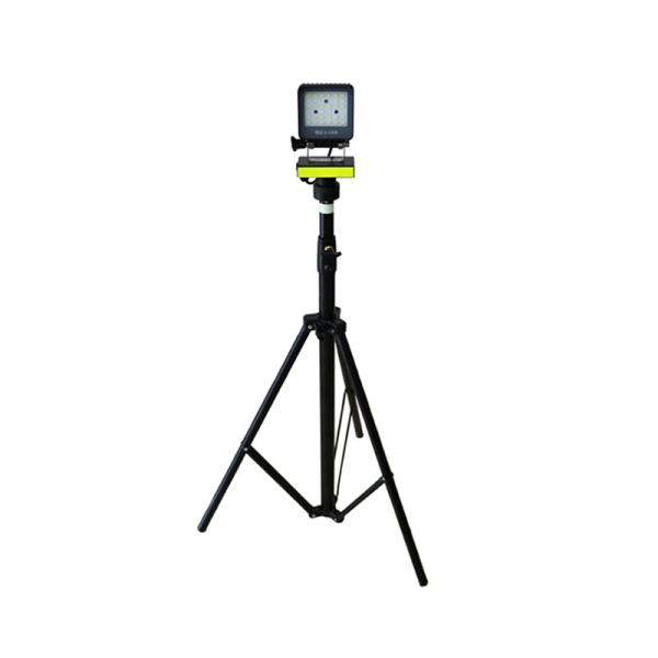Quality AC Plug In Tripod 15Ah Tripod lED Work Light Rechargeable 360 Degree for sale