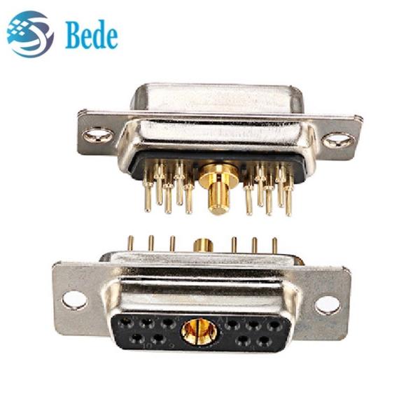 Quality 11W1 Combination D Sub Connectors male / female mixed High Current and Coaxial for sale