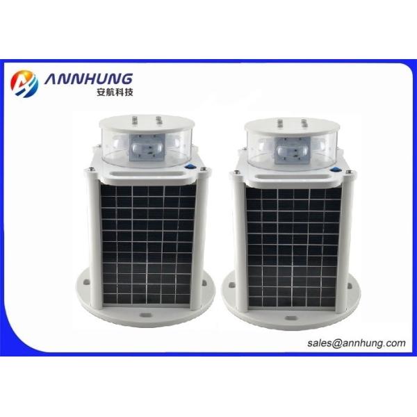 Quality Flashing Medium Intensity Solar Aviation Warning Light with Remote Controller for sale