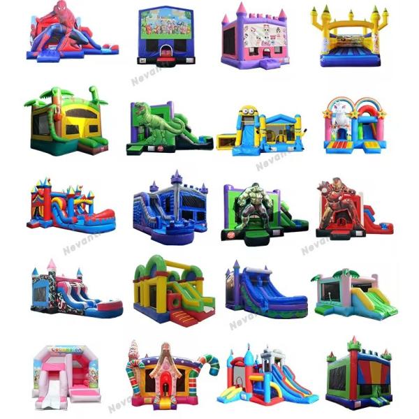 Quality CE Blower Included Mini White Bouncer Inflatable Jumping Castle for Party Rental for sale