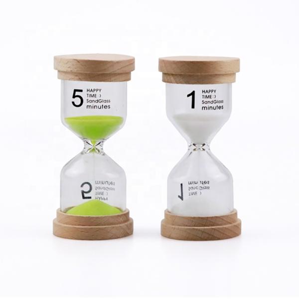Quality Custom 60 Second Clock to 5 Minutes Sand Timer Hourglass for sale