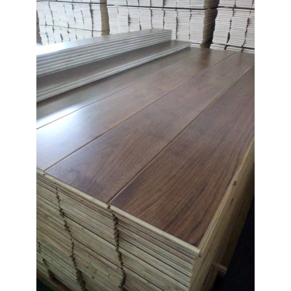 Quality Premium Wide Plank American Walnut Engineered Flooring, Single Strip for sale