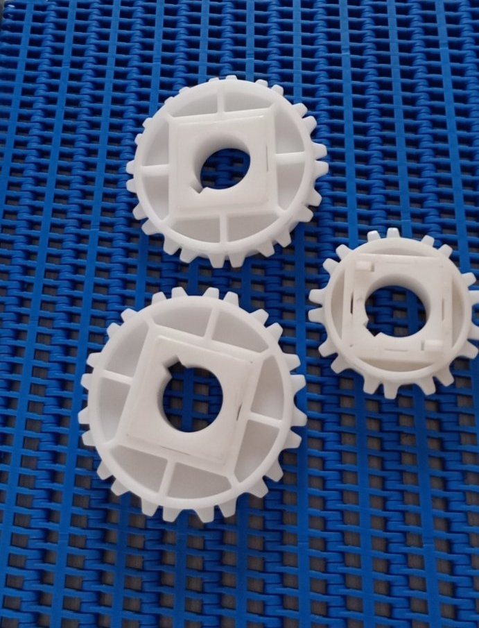 Plastic Modular Belt Raised Rib 4809 Straight Running Conveyor Belt