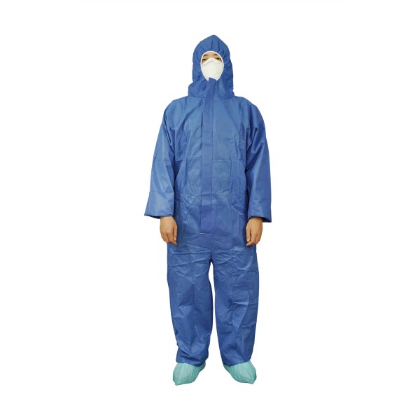 Quality (EU)2016/425 Regulation Type 5/6 Protection Level Disposable SMS Coverall for sale
