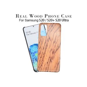 Quality 4 Colors Samsung S20 Engraved Rosewood Phone Case for sale