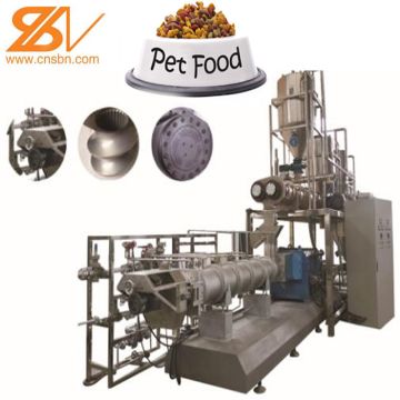 Quality Dog Cat Food Machine Extruder Production Line 100kg/H - 6t/H Big Range for sale