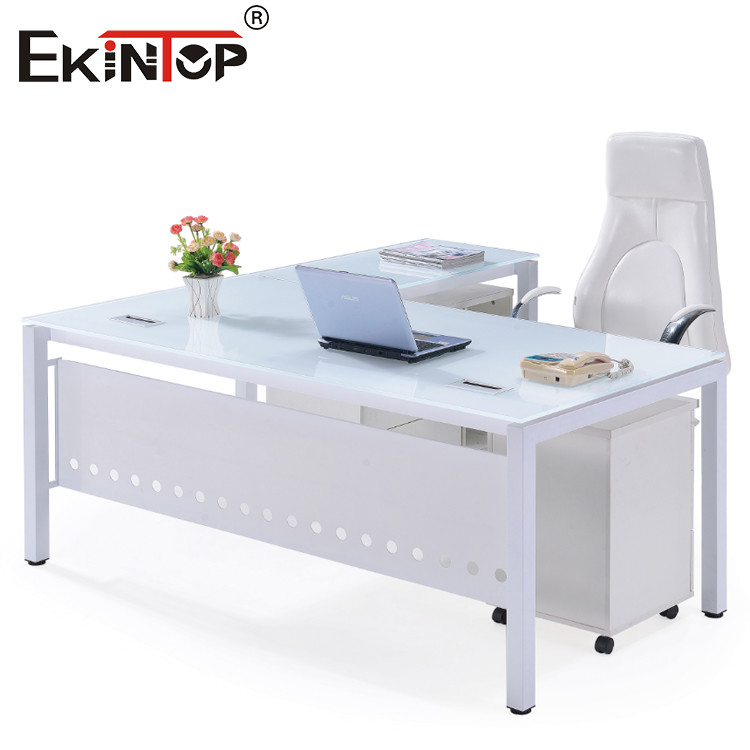 glass desk top