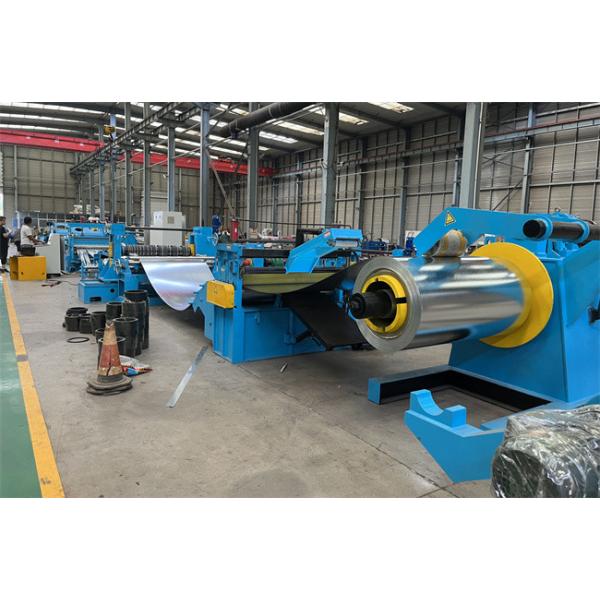 Quality Aluminium Steel Slitting Line PLC Controlled High Speed Precision Slitting Line for sale