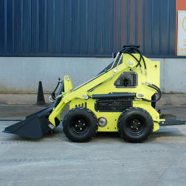 Quality Multifunction Agricultural Small Compact Gasoline Wheel Skid Steer Loader Mini for sale