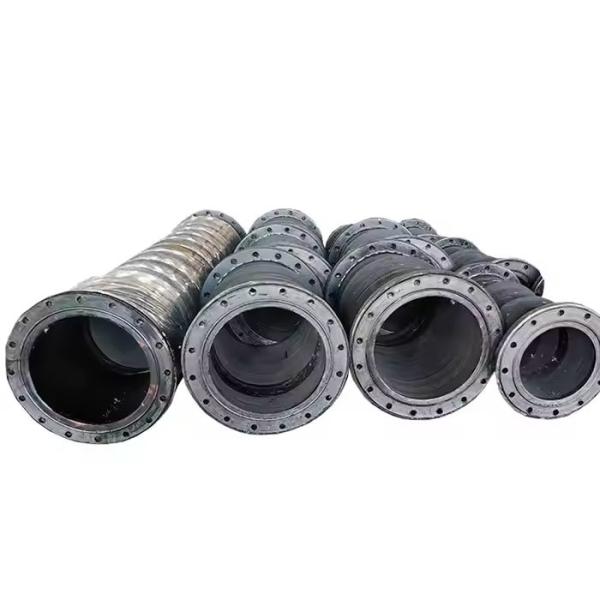 Quality Flexible Mud Rubber Slurry Grout Dredge Suction Hose 1/2 Inch for sale