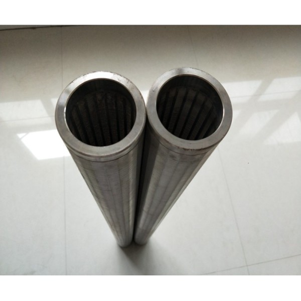 Quality 89mm SS Strainer Filter Customized Continuous Slot Well Screen for sale