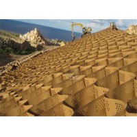 Quality Reinforce Roadbed HDPE Height 300mm Geo Cell Mat for sale