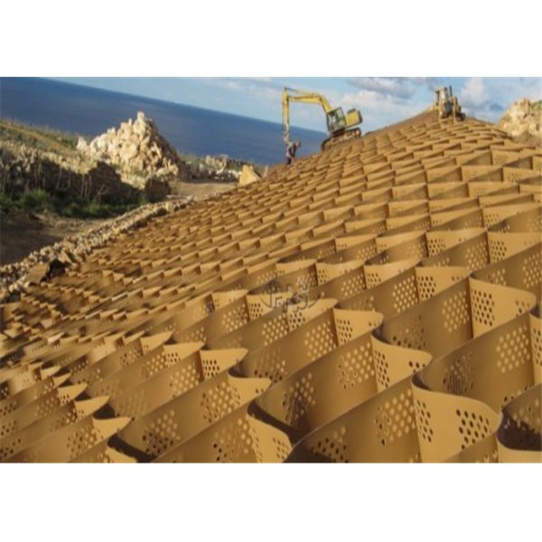 Quality Reinforce Roadbed HDPE Height 300mm Geo Cell Mat for sale