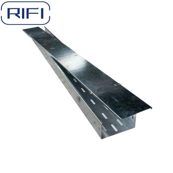 Quality Steel Sheet Raceways Cable Tray System Galvanized Steel GI Cable Trunking for sale