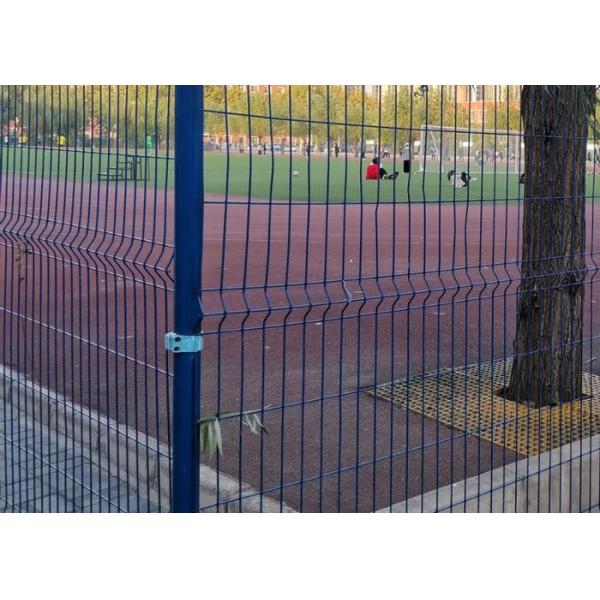 Quality RAL6005 Green PVC Coated Wire Mesh Fencing for sale