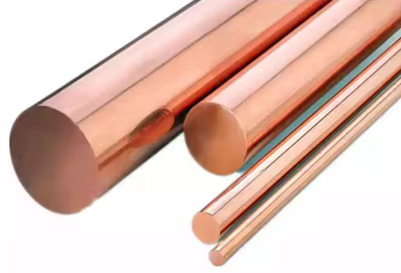 Quality Astm B151m-05 Mirror Copper Brazing Rod Copper Earthing Bar For Industrial for sale