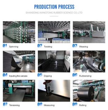 PVC 680S Solid Woven Conveyor Belt 2