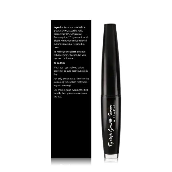 Quality Customization Natural Eyelash Growth Serum QBEKA Eyelash Wholesale Rapid Effect for sale