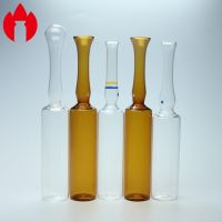 Quality Pharmaceutical Glass Ampoules Types , Ampoule Container Transparent / Brown for sale