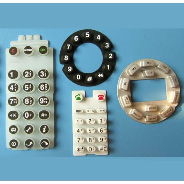 Quality Customized Electronic Silicone Rubber Button With FDA ROHS Certification for sale