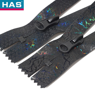 Quality Waterproof Anti-Pull Nylon Zipper With Multi-Process Color Printing And Closed for sale
