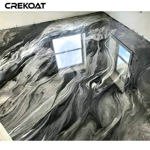 Quality Color Pigments Metallic Epoxy Floor Coating Durable Long-Lasting Flooring for sale