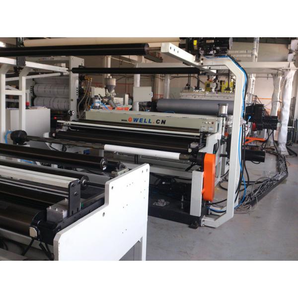 Quality EVA Solar Film Production Line with 300-700kg/h Output and 1100-2600mm Width Featuring PLC Automatic Control for sale