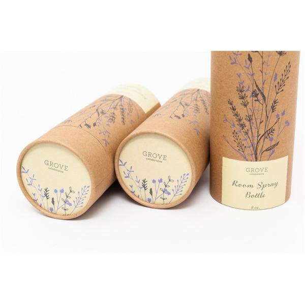 Quality UV Processed And Embossed Biodegradable Paper Tubes For Deodorant Stick for sale