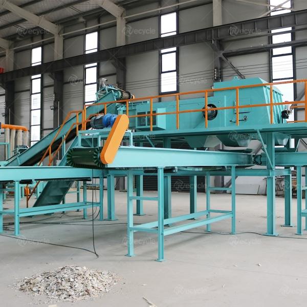 Quality Refrigerator Recycling Sorting Plant , Electronic Waste Refrigerator Shredder for sale
