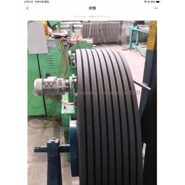 Quality Cold Feed Vacuum Rubber Extruding Machine Single Compound Microwave Vulcanizatio for sale