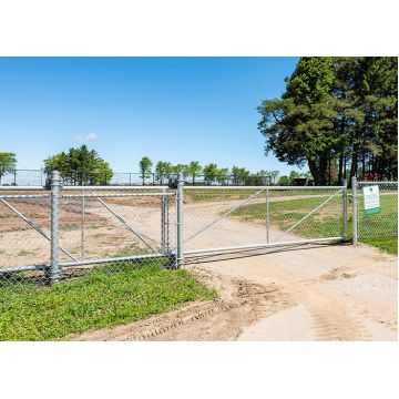 Quality Chain Link Fence Gate Decorates Yards And Gardens And Protects Your Property for sale