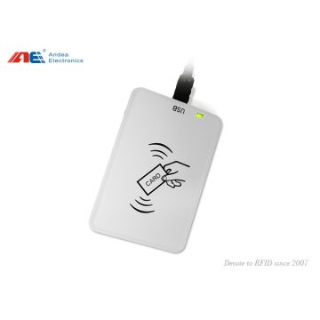 Quality Multiple Protocols USB Desktop RFID Reader Writer Keyboard Emulation Output UID for sale
