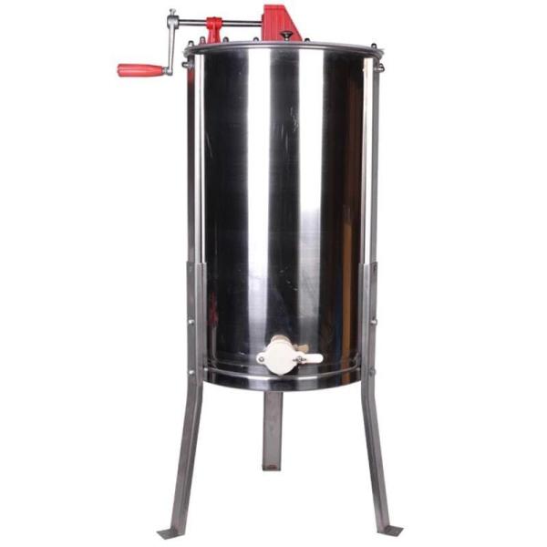 Quality 4 Frame Manual 304 Stainless Steel Honey Extractor For Beekeeping for sale