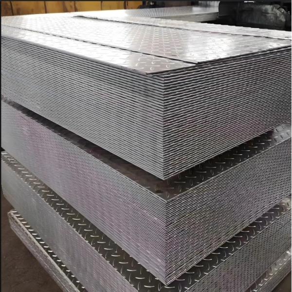 Quality Q235 MS Diamond Steel Sheet for Bending Welding and Punching Third Party for sale