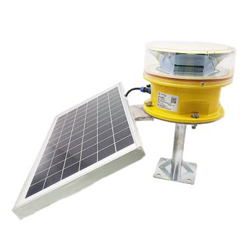 Quality 2000cd Led Solar Powered Aviation Lights Medium Intensity for sale