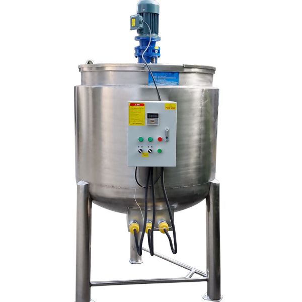 Quality Homogenizer Mixing Tanks Stainless Steel Jacketed With Agitator Custom for sale