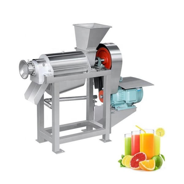 Quality Pineapple Tomato Mango Pulp Juicer Extractor Machine Cold Press Juicer Machine 500-2500KG/H for sale