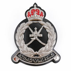 Quality Military Rank Scout 10mm Oman Security Guard Badge Aluminum Stainless Steel for sale