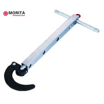 Quality Pipe wrench Telescopic Basin Wrench Alloy Steel Jaw 11-17" One-Handed Operation for sale
