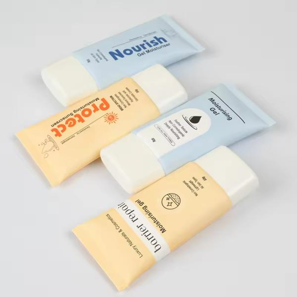 Quality Offset Printing Refillable Cosmetic Tubes Eco Friendly Empty Tube For Cream for sale