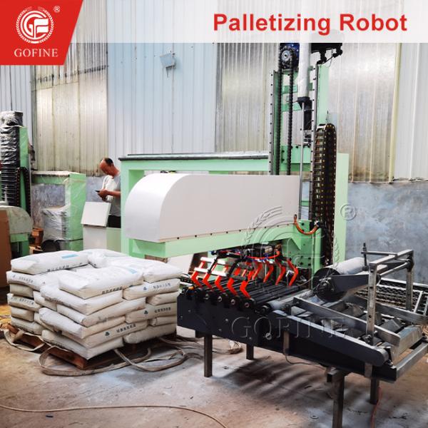 Quality Fertilizer Plant Precision Stacking Automation Solution for sale