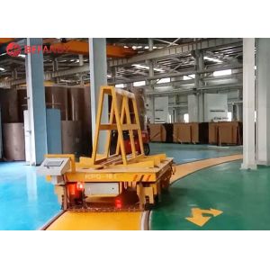 Quality Remote Q235 20m/Min 15 Ton Marble Rail Transfer Cart for sale